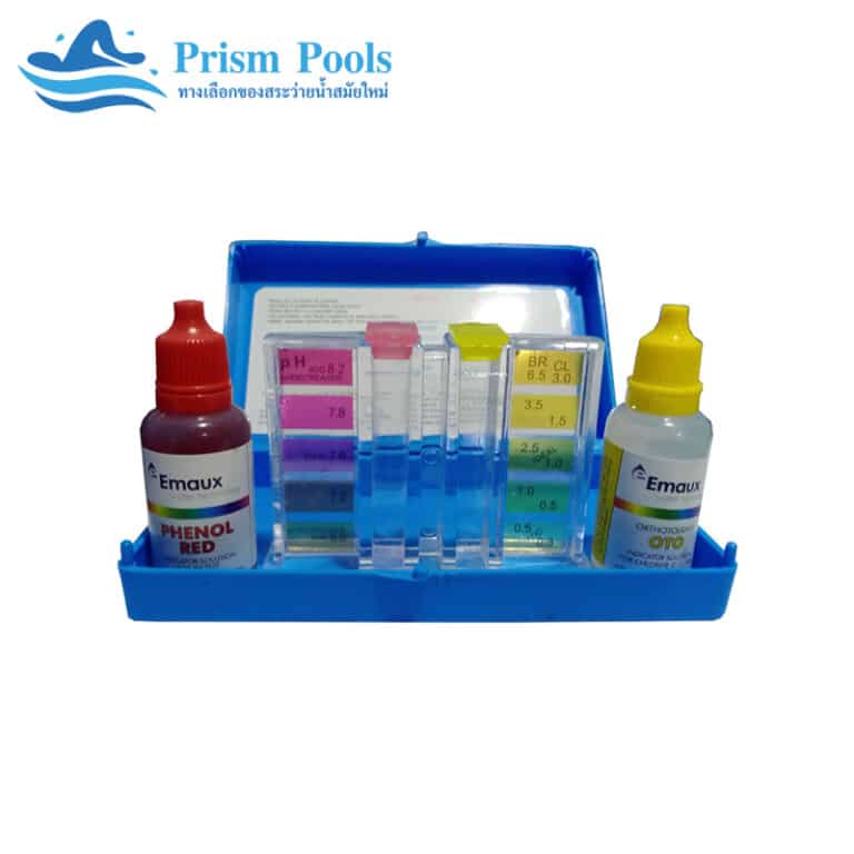 ชุดวัดค่า PH & CL Test Kit วัดค่าความเป็นกรด-ด่าง | PRISM POOLS
