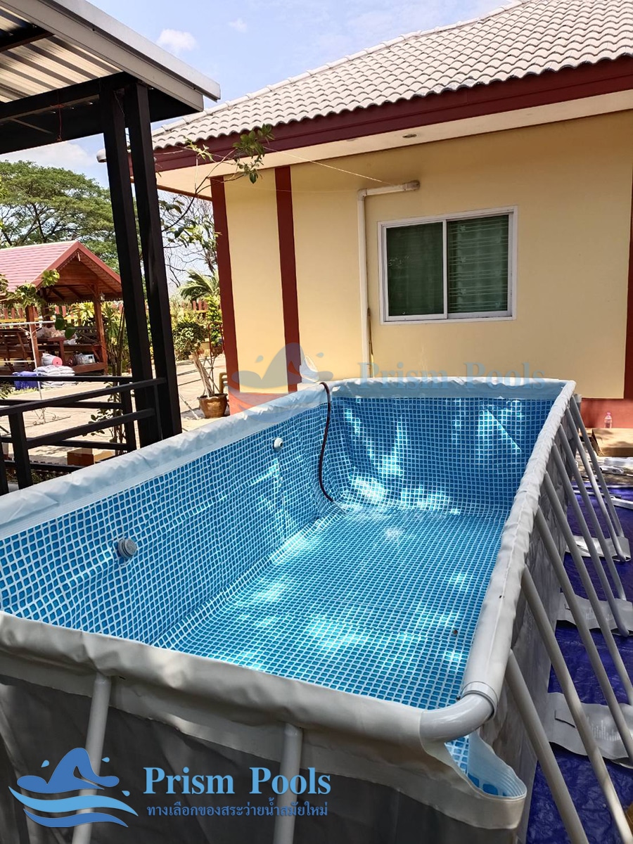 Review การติดตั้งสระ รุ่น Prism Rectangular | PRISM POOLS