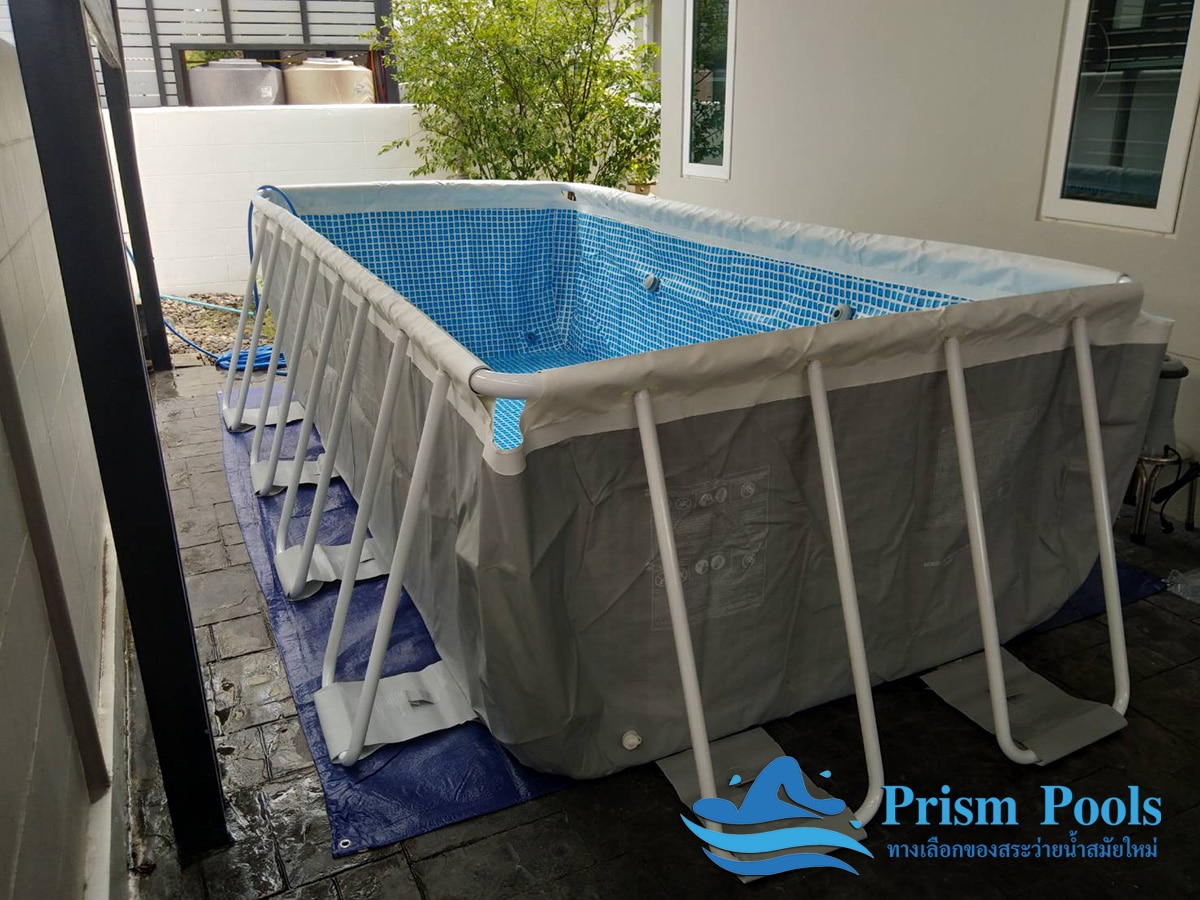 Review การติดตั้งสระ รุ่น Prism Rectangular | PRISM POOLS