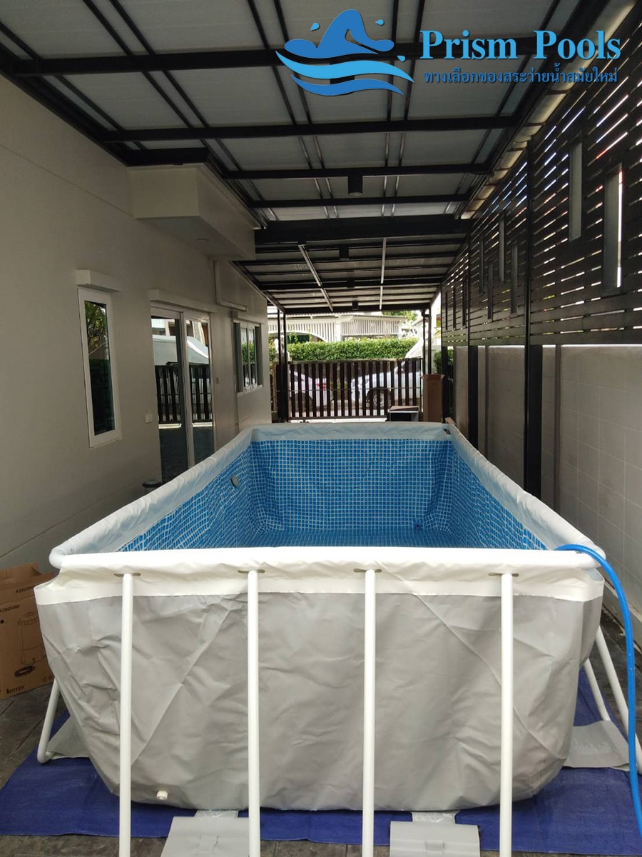 Review การติดตั้งสระ รุ่น Prism Rectangular | PRISM POOLS