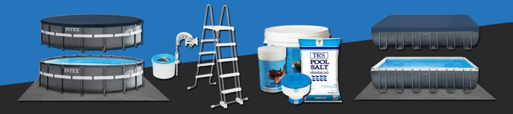 สระน้ำ INTEX Prism Pools สระว่ายน้ำสำเร็จรูประบบเกลือ ของแท้